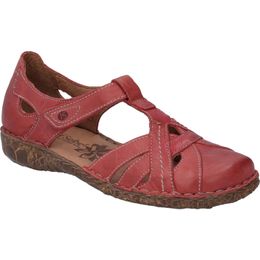 Josef Seibel Damen Sandale "Rosalie 29, rot", Gr. 42, lila, Obermaterial: 100% Rindsleder Leather cow., Schuhe