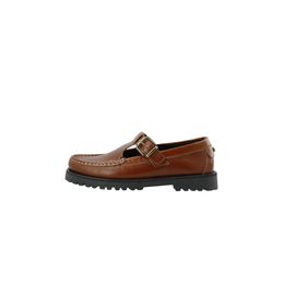 Ca'Shott CA'SHOTT Damen Ballerina "Ca'Shott Flat shoe CASLENA", Gr. 37, braun, Obermaterial: 100% Leder, Schuhe