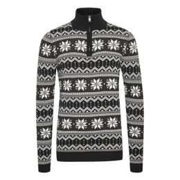 !Solid SOLID Herren Troyer "Troyer SDWinoldo", schwarz, Gr. XXL, Obermaterial: 100% Baumwolle CO., Pullover