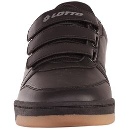 Lotto Damen Sneaker, Gr. 50, schwarz, Kunstfaser, Synthetik, clean, Schuhe, - in gro&szlig;en Gr&ouml;&szlig;en