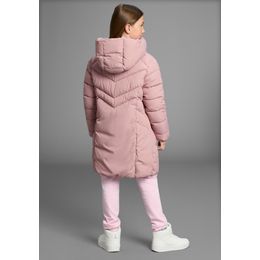 Kangaroos M&auml;dchen Outdoorjacke "Wintermantel", rosa, Gr. 164, unifarben, Web, Obermaterial: 100% Polyester. Futter: 100% Polyester. Wattierung: 100%