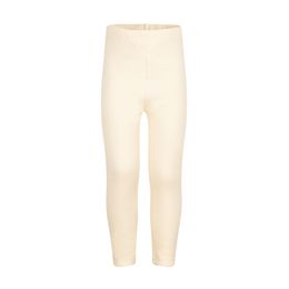 happy girls Mädchen Leggings, beige, Gr. 140, unifarben, Strick, Obermaterial: 60% Polyester, 35% Baumwolle, 5% Elasthan, Hosen, wärmend und elastisch