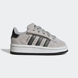 M&auml;dchen Sneaker "CAMPUS 00S COMFORT CLOSURE ELASTIC LACE KIDS", adidas originals, Gr. 22grau two, matte silber, core schwarz, Leder, Synthetik, Schuhe