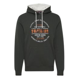 FQ1924 Herren Kapuzenpullover "Hoodie FQThorin", gr&uuml;n, Gr. XL, Obermaterial: 80% Baumwolle CO. 20% Polyester PES., Pullover
