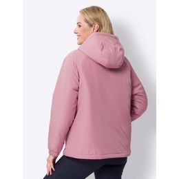 Classic Basics Damen Langjacke, rosa, Gr. 52, unifarben, 100% Polyester, Wattierung:100% Polyester, Jacken