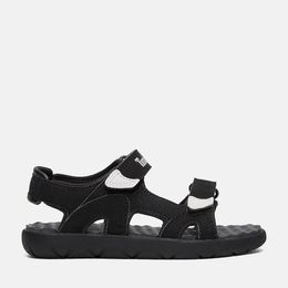 Timberland Kinder Sandale "PERKINS ROW BACKSTRAP SANDAL", Gr. 31, schwarz, Synthetik, Schuhe, mit Klettverschlu&szlig;