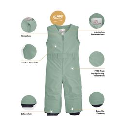 Jungen Skihose "FISW 34 MNS SKI PNTS", gr&uuml;n, Gr. 110, FIRST INSTINCT BY Killtec, Obermaterial: 100% Polyester.Futter: 100% Polyester.F&uuml;llung: 100%