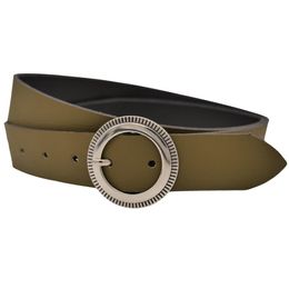 AnnaMatoni Damen Lederg&uuml;rtel "AnnaMatoni Lederg&uuml;rtel Glim2 Lederg&uuml;rtel Glim2", gr&uuml;n, Gr. 120, 100% Leder, G&uuml;rtel