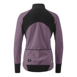 Gonso Damen Fahrradjacke "ROAD JACKET SOFTSHELL 2 W"aubergine, Gr. 44, 80% Polyester, 15% Polyamid, 5% Elasthan, Jacken, Damen Softshell-Jacke,