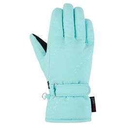 Ziener M&auml;dchen Skihandschuhe "LAMONIA-Z PR glove junior", blau, Gr. 5,5, Polyester, Handschuhe