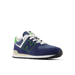 New Balance Mädchen Sneaker "574", Gr. 40, blau, Synthetik, Textil, Schuhe