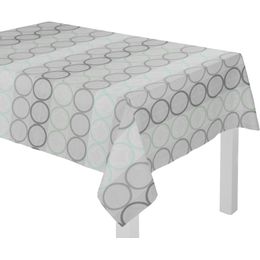 Tischdecke WIRTH, B:130cm L:220cm, gr&uuml;n, Baumwolle, Polyester, Tischdecken, "ZIRBELLO"