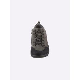 Jomos Damen Schn&uuml;rschuh, Gr. 40, grau, Veloursleder, Schuhe