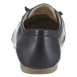 Josef Seibel Damen Slipper "Fiona 01", Gr. 36, blau, Leder, Schuhe, Komfortschuh, Schlupfschuh mit elastischer Zierschn&uuml;rung