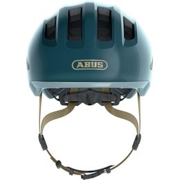 Abus Fahrradhelm "SMILEY 3.0 ACE LED", M Kopfumfang: 50cm - 55cm, blau, Helme