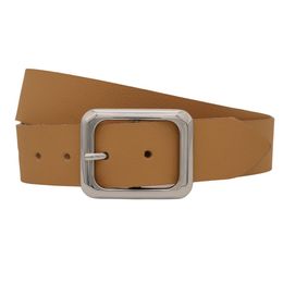 AnnaMatoni Damen Lederg&uuml;rtel "AnnaMatoni Lederg&uuml;rtel Karu Lederg&uuml;rtel Karu", beige, Gr. 115, 100% Leder, G&uuml;rtel