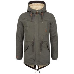 Herren Winterjacke "ASMenara", grau, Gr. XL, Alessandro Salvarini, Obermaterial: 100% Baumwolle; Innenseite: 100% Polyester; Wattierung: 100%