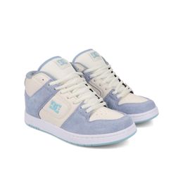 DC Shoes Damen Sneaker "Manteca 4 Mid", Gr. 7, wei&szlig;, Obermaterial:59.27% Leder, 40.73% Synthetikmaterial;, Schuhe