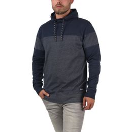 !Solid SOLID Herren Kapuzenpullover "Hoodie SDBekir", blau, Gr. XXL, meliert, Web, Obermaterial: 100% Baumwolle CO., Pullover