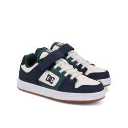 DC Shoes Kinder Sneaker "Manteca 4 V", Gr. 2, weiß, 51% Leder, 49% Synthetikmaterial, Schuhe