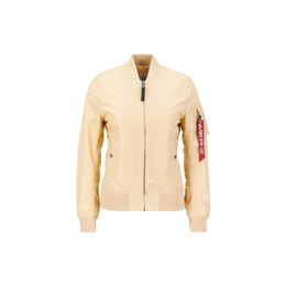Damen Bomberjacke "MA-1 TT Light W", braun, Gr. XS, Alpha Industries, Obermaterial: 100% Nylon, Futter: 100% Nylon, Jacken