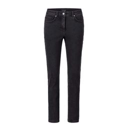 GOLDNER Damen Thermohose "Kurzgr&ouml;&szlig;e Stilvolle Winterhose in 5-Pocket-Form", schwarz, Gr. 19, Obermaterial: 70% Baumwolle CO. 27% Polyester PES. 3%