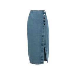 SURI FREY Damen Jeansrock "Jeansrock SFY Freyday", blau, Gr. M, Obermaterial: 100% Baumwolle CO., R&ouml;cke