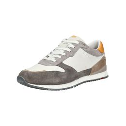 Lloyd Herren Sneaker "Lloyd Sneaker Leder", Gr. 42, orange, Leder, Schuhe
