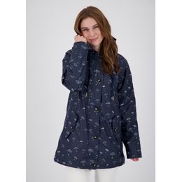 ANKERGLUT Damen Regenjacke "Friesennerz HALIFAX UMBRELLA", blau, Gr. 36, Obermaterial: 100% Polyurethan; Futter: 100% Polyester, Jacken, auch in