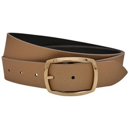 AnnaMatoni Damen Lederg&uuml;rtel "AnnaMatoni Lederg&uuml;rtel mp Lederg&uuml;rtel mp", gold, Gr. 105, 100% Leder, G&uuml;rtel