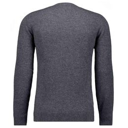Ragman Herren Rundhalspullover, grau, Gr. L, 90% Wolle 10% Cashmere, Pullover