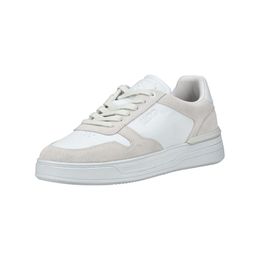 Lloyd Herren Sneaker "Lloyd Sneaker Leder/Synthetik", Gr. 43, wei&szlig;, Leder, Synthetik, Schuhe