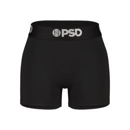 PSD Damen Radlerhose "PSD BLK SLD PSH"schwarz, Gr. XL, 78% Polyester, 22% Elasthan, Hosen