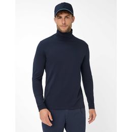 Brax Herren Rollkragenpullover "Style BENNO", blau, Gr. XXL, 98% Baumwolle, 2% Elasthan, Pullover
