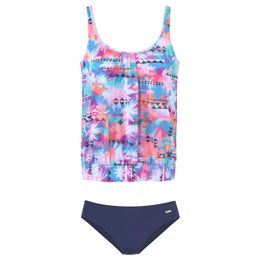 Venice Beach Damen Tankini, bunt, Gr. 38, Polyamid, Bikini-Sets, mit sch&ouml;nem Sommerprint