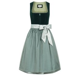 N&uuml;bler N&Uuml;BLER Damen Dirndl "Dirndl Midi Elke"gr&uuml;n, Gr. 36, Obermaterial: 100% Polyester PES., Kleider