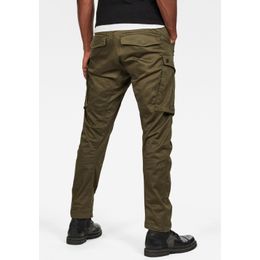G-Star Raw G-STAR Herren Cargohose "Rovic Zip 3D Tapered Pant", gr&uuml;n, Gr. 30, unifarben, Web, Obermaterial: 97% Baumwolle, 3% Elasthan, Hosen, Tapered Fit