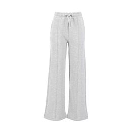 Damen Jogginghose "X-Fit Label Wide Jogger W", grau, Gr. L, Alpha Industries, Obermaterial: 80% Baumwolle, 20% Polyester, Hosen