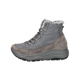 IGI&CO IGI & CO Damen Schn&uuml;rstiefelette "IGI & CO Stiefelette Nubukleder/Textil", Gr. 42grau, Nubukleder, Textil, Schuhe