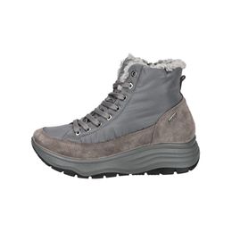 IGI&CO IGI & CO Damen Schn&uuml;rstiefelette "IGI & CO Stiefelette Nubukleder/Textil", Gr. 39grau, Nubukleder, Textil, Schuhe
