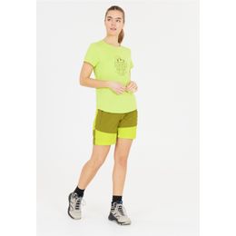 WHISTLER Damen Shorts "LALA", gr&uuml;n, Gr. 38, mehrfarbig, 92% Polyester, 8% Elasthan, Hosen, mit extra komfortablem Funktionsstretch