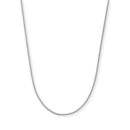 Engelsrufer Damen Collierkettchen "Panzerkettengliederung, 1,3 mm breit", 42, Silber 925 (Sterlingsilber), B: 1,3mm, silber, Silber 925