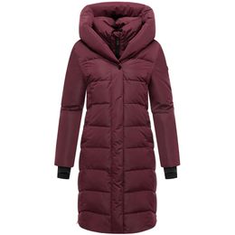Navahoo Damen Steppmantel "Laubzauber 14", rot, Gr. XXXL, Obermaterial: 100% Polyester. Innenfutter: 100% Polyester. Wattierung: 100% Polyester.