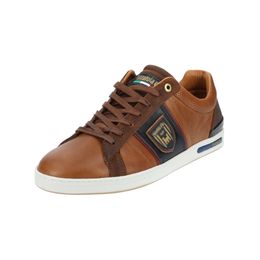 Pantofola d'Oro PANTOFOLA D ́ORO Herren Sneaker "Pantofola d'Oro Sneaker Leder", Gr. 41, braun, Leder, Schuhe