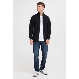 !Solid SOLID Herren Strickjacke "Strickjacke SDGoralli", schwarz, Gr. XL, Obermaterial: 70% Baumwolle CO recyc.. 30% Polyester Pol. recyc.., Strickjacken