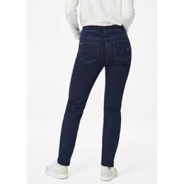 GOLDNER Damen Thermohose "Stilvolle Winterhose in 5-Pocket-Form", blau, Gr. 44, Obermaterial: 70% Baumwolle CO. 27% Polyester PES. 3% Elasthan EL.,