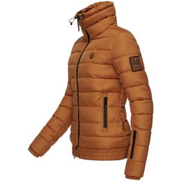 Marikoo Damen Steppjacke "Poison", braun, Gr. XS, Oberstoff: 100% Polyester; Futter: 100% Polyester; Wattierung: 100% Polyester; &Auml;rmelfutter: 100%