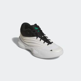 Damen Basketballschuh "DAME X E", adidas Performance, Gr. 41zero metallic, core schwarz, court grün, Synthetik, Textil, Schuhe, Signature-Schuh von