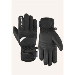 Reusch Damen Skihandschuhe "Baldo R-TEX XT", schwarz-wei&szlig;, Gr. 10,5, mehrfarbig, 80% Polyester, 19% Polyurethan, 1% Elasthan, Handschuhe, warm und