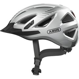 Abus Fahrradhelm "URBAN-I 3.0", S Kopfumfang: 51cm - 55cm, silber, Helme